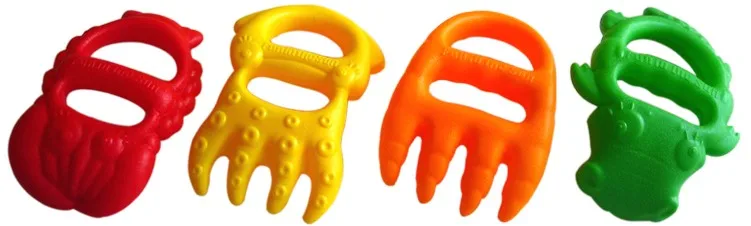 4pc Animal Claw Digger Set,Beach Sand Toys,Sand And Water Play Set ...