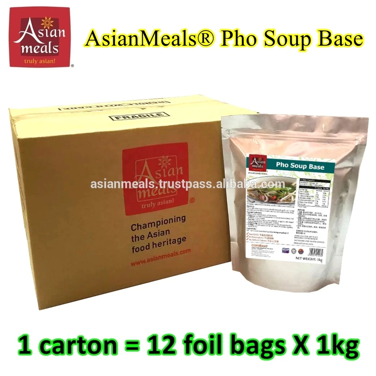 Wholesale High Quality Asianmeals Soup Pho Concentrate For Noodles ...