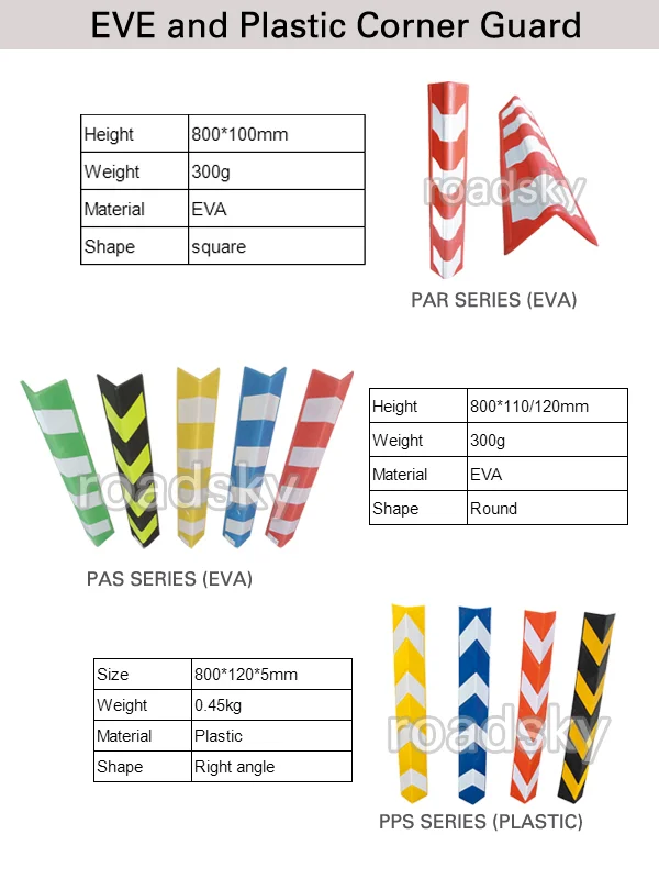 1000mm Right Angle Rubber Column Guard - Buy Rubber Column Guard,Rubber ...