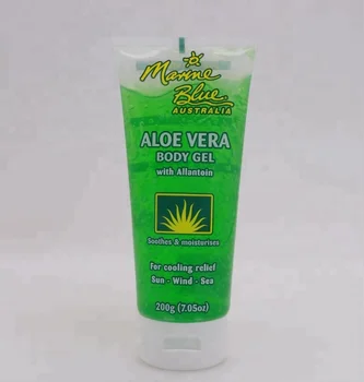 Marine Blue Aloe Vera Body Gel Tube 200g (for Cooling Relief - Sun,Wind ...