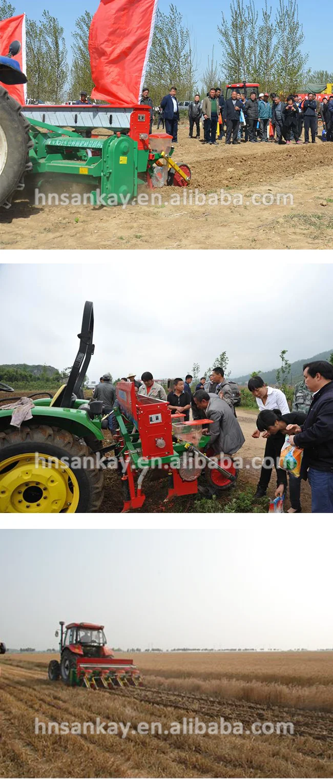 Grain Bean Corn Seed Planter And Fertilizer Drill - Buy Planter And ...