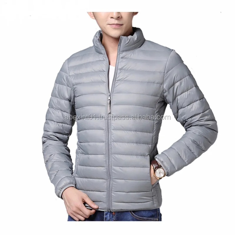 High Street Hip Hop Men Black/ Yellow Knot Rope Down Jacket/ Puffy ...