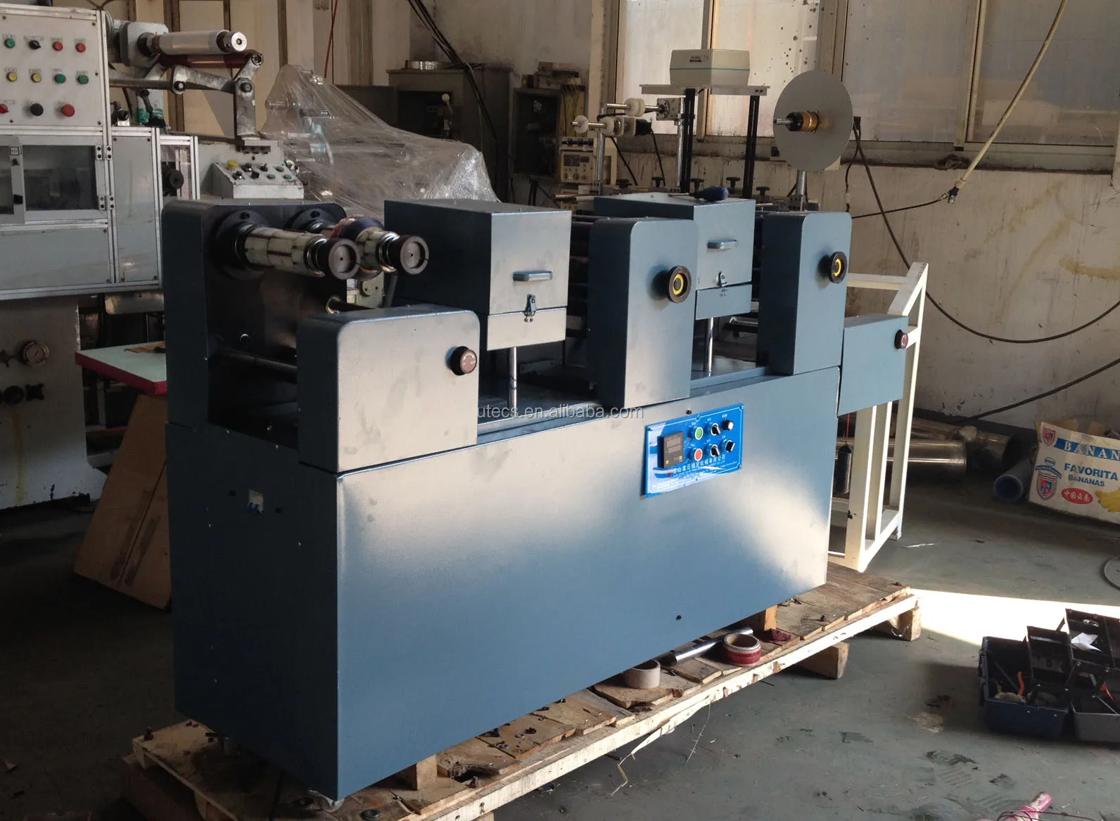 Ut160 Automatic Transparent Bopp Sellotape Printing Machine Opp Self ...