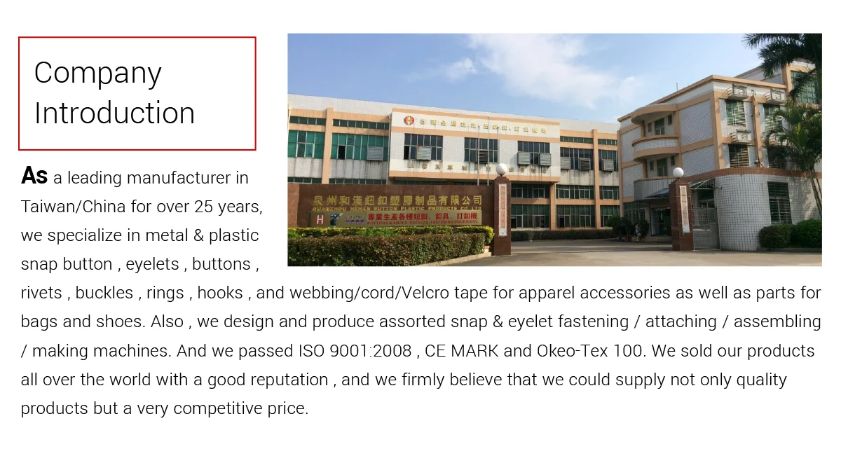 HAO HANN ENTERPRISE CO., LTD. - Button, Machine