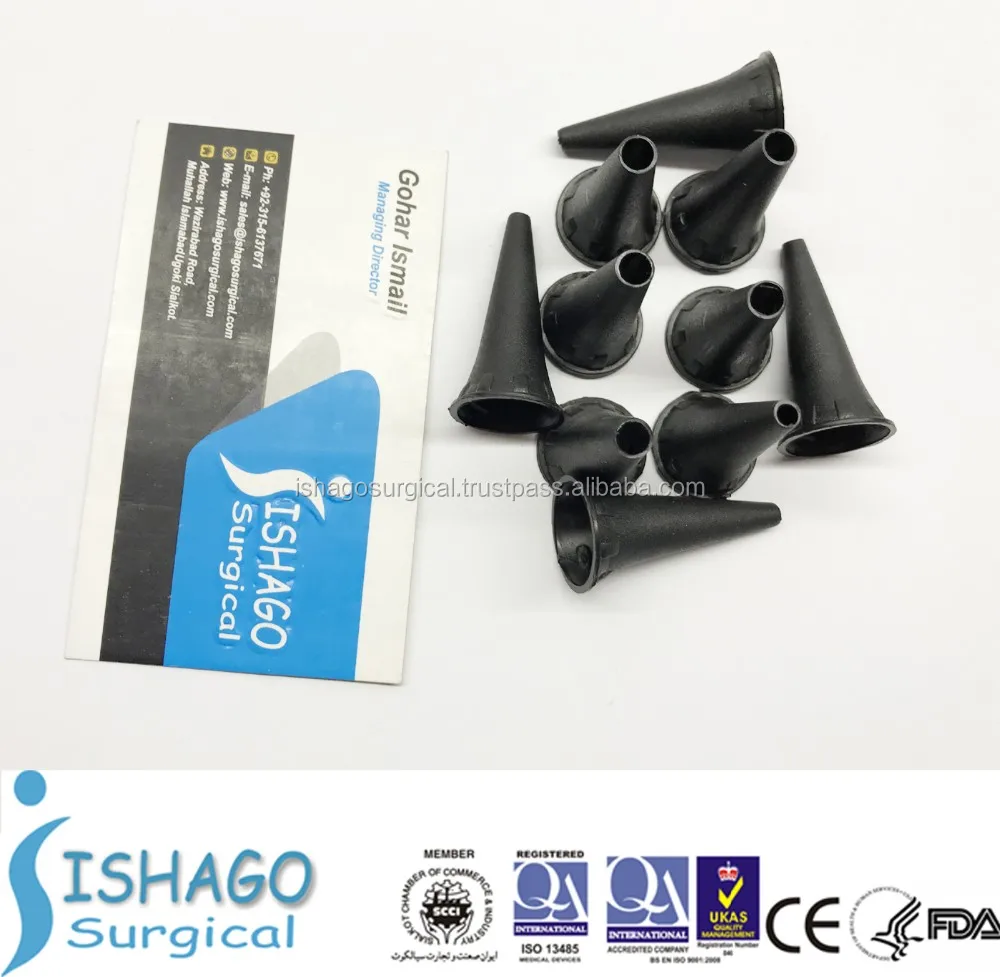 Disposable Ear Cannula / Specula For Fiber Optic Otoscope - Buy Ear ...