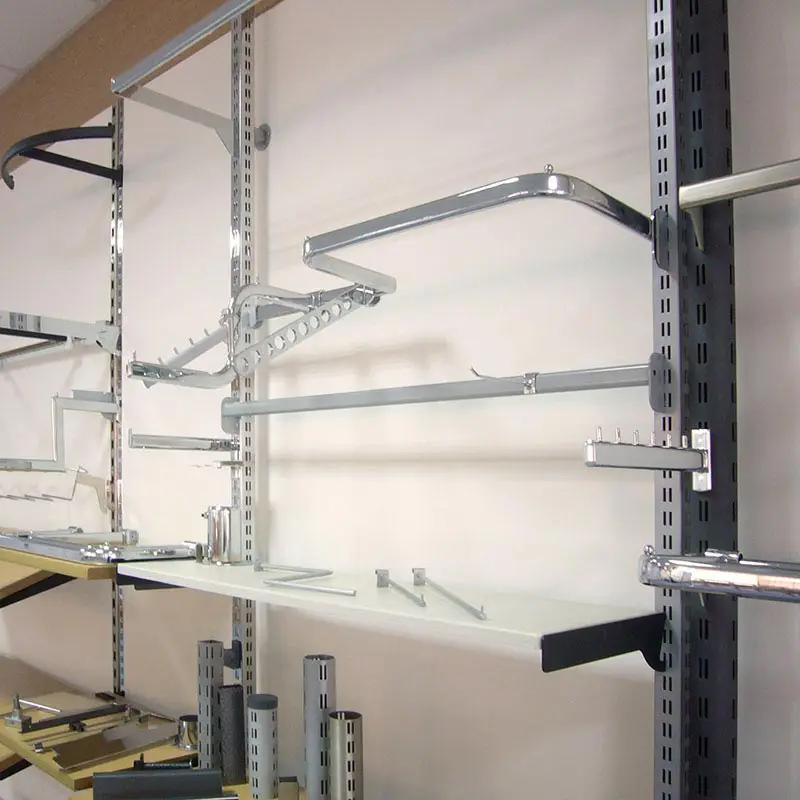 Shop Wall Display Aluminum Slotted Channel - Durable & Versatile