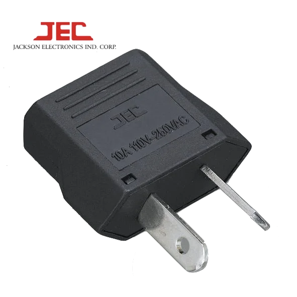 Jec Easy Universal Travel Adaptor Adapter Us Usa To Eu Eur Ac Power ...