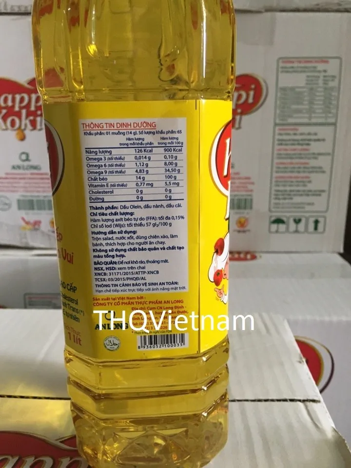 [thq Vietnam] Happi Koki Cooking Oil 1l*12btls - Buy Cooking Oil,Cheep ...