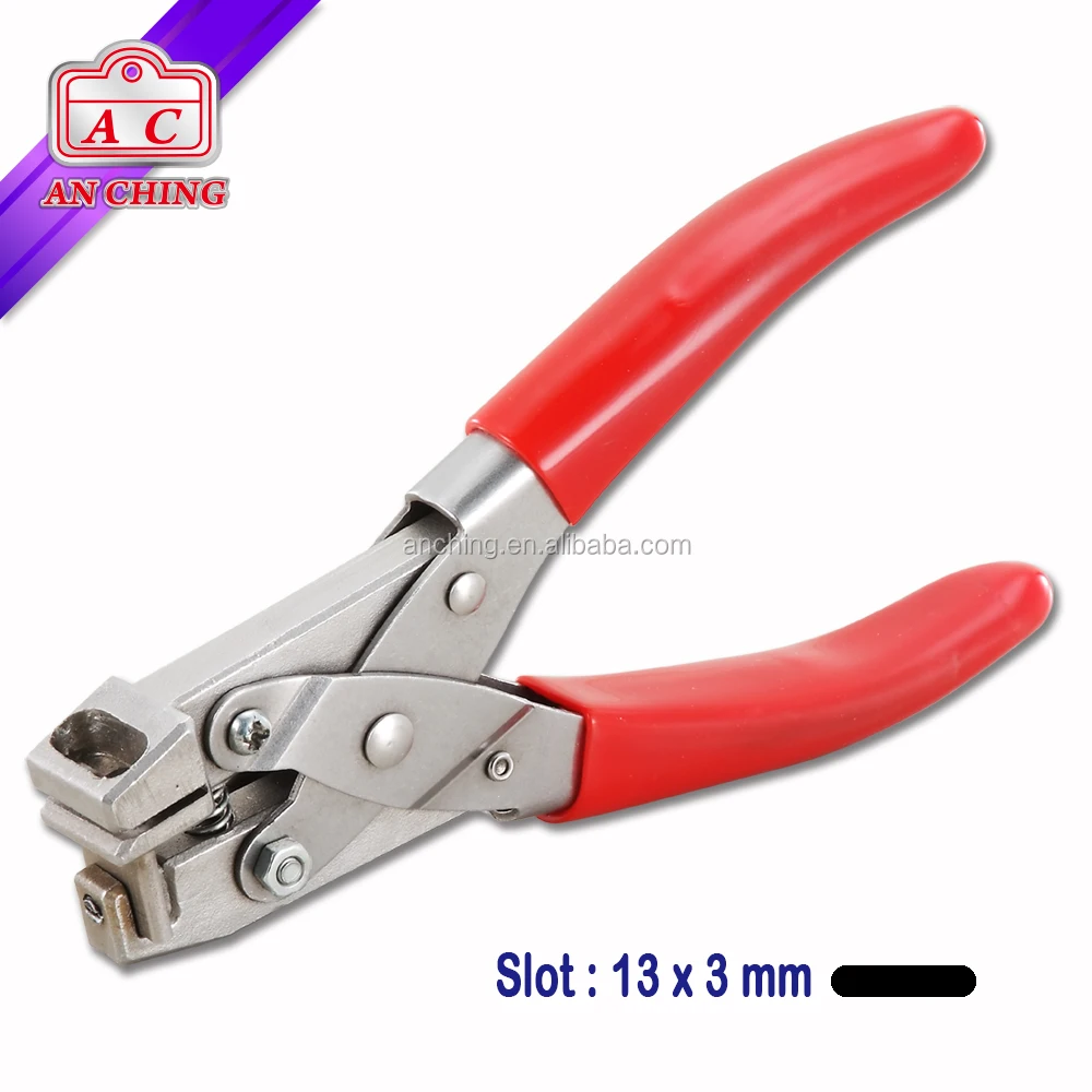 Heavy Duty Hole Punch Slot for Metal - Perfect for PVC Cards