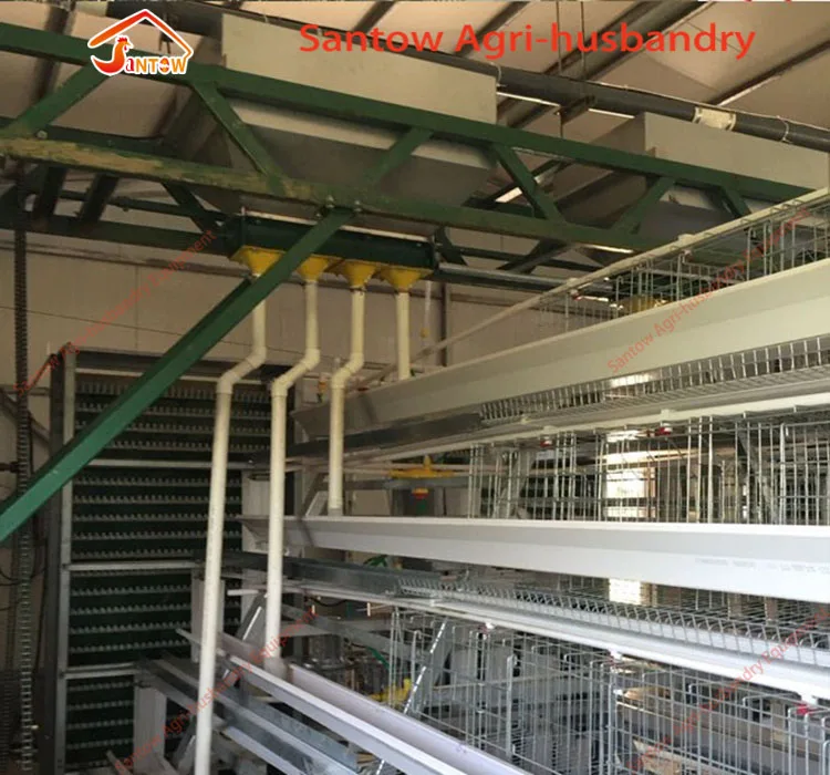 A Frame Layer Hens Chicken Cage Automatic Farm Equipment Chicken Laying ...