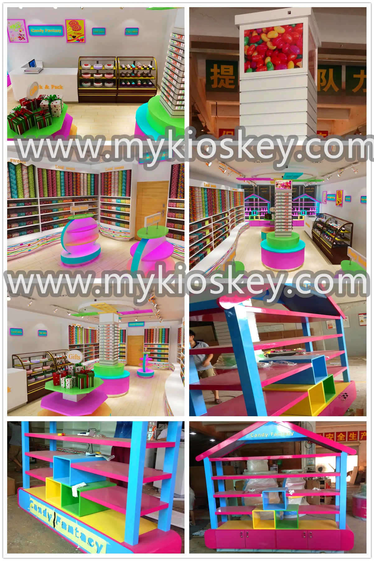 Modern Candy Shop Interior Design / Candy Shop Decorations / Candy Shop ...