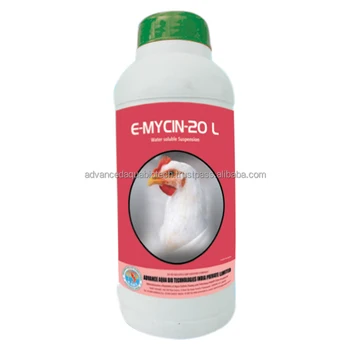 E-mycin-20 L- Water Soluble Suspension For Poultry - Buy Anti Bacterial ...