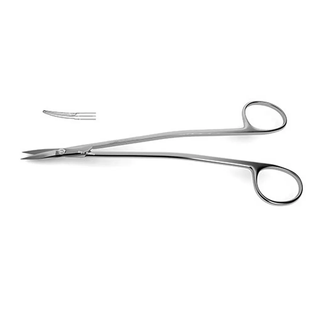Ent Instruments Micro Laryngeal Scissors Surgery Throat Scissors - Buy ...