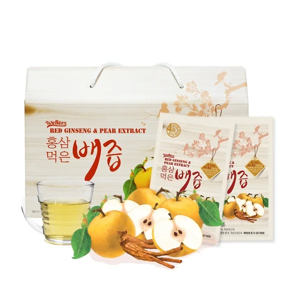 Korean Red Ginseng With Pear Juice - Buy Pear Juice,Healthy Juice ...