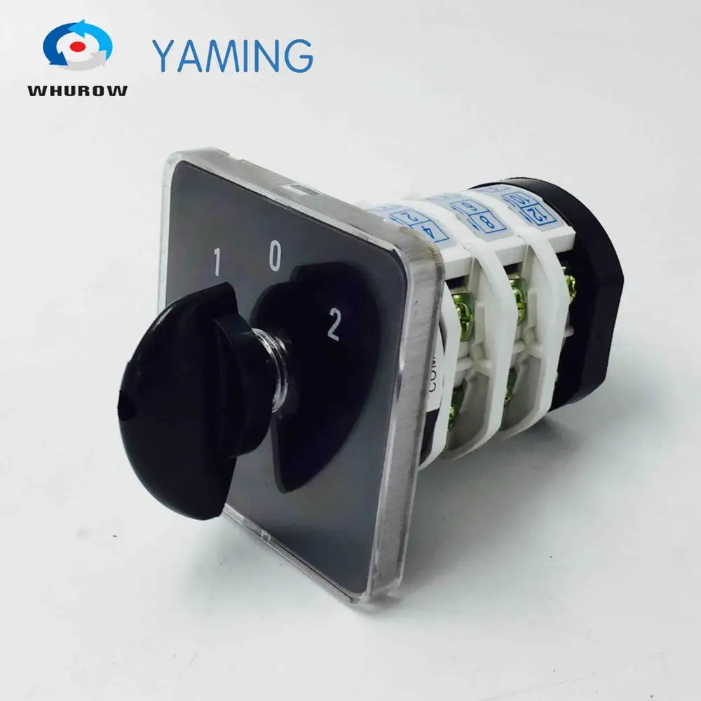 Cam Switch 3 Phase 32A 3 Poles 3 Position Manual Transfer Selector On ...