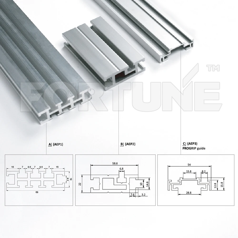 Extruded Aluminum T Track Miter T-slot Accessories Aluminum Profile ...