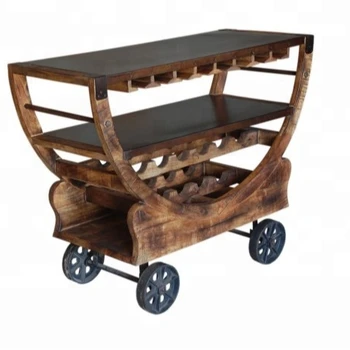 Attractively Crafted Wood Buffet With Wheels - Buy Buffet,Buffet Table ...