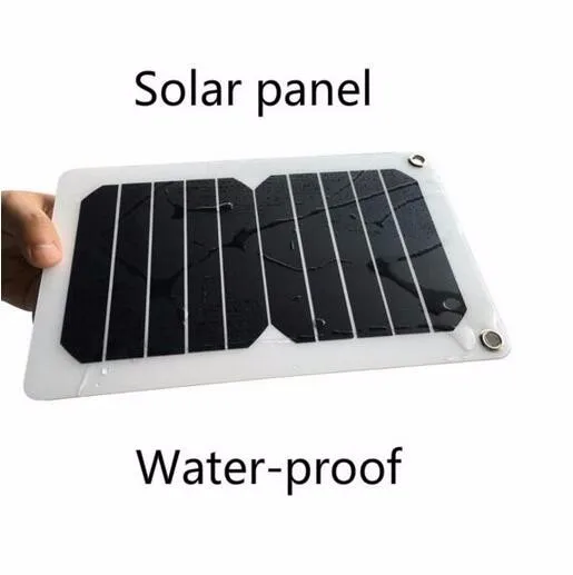 High Efficiency Flexible Portable Phone Solar Charger 5w 5v Mini Solar ...