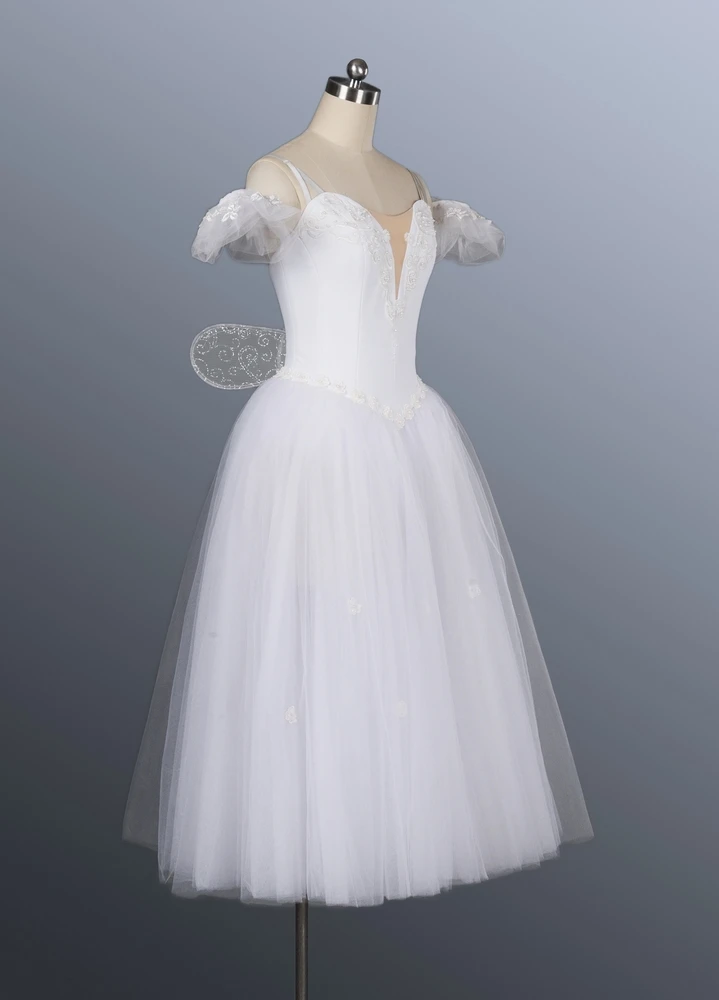 White Romantic Tutu Girls Performance Ballet Tutu Excellent Ballet Tutu ...