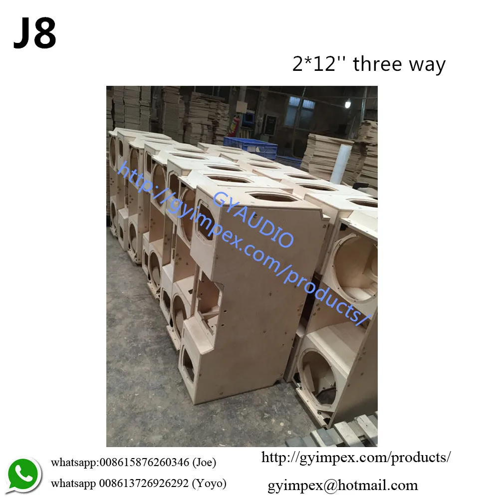 Black Color And 2*12 Inch Neodymium Low Powered Line Array J8 - Buy D&b ...