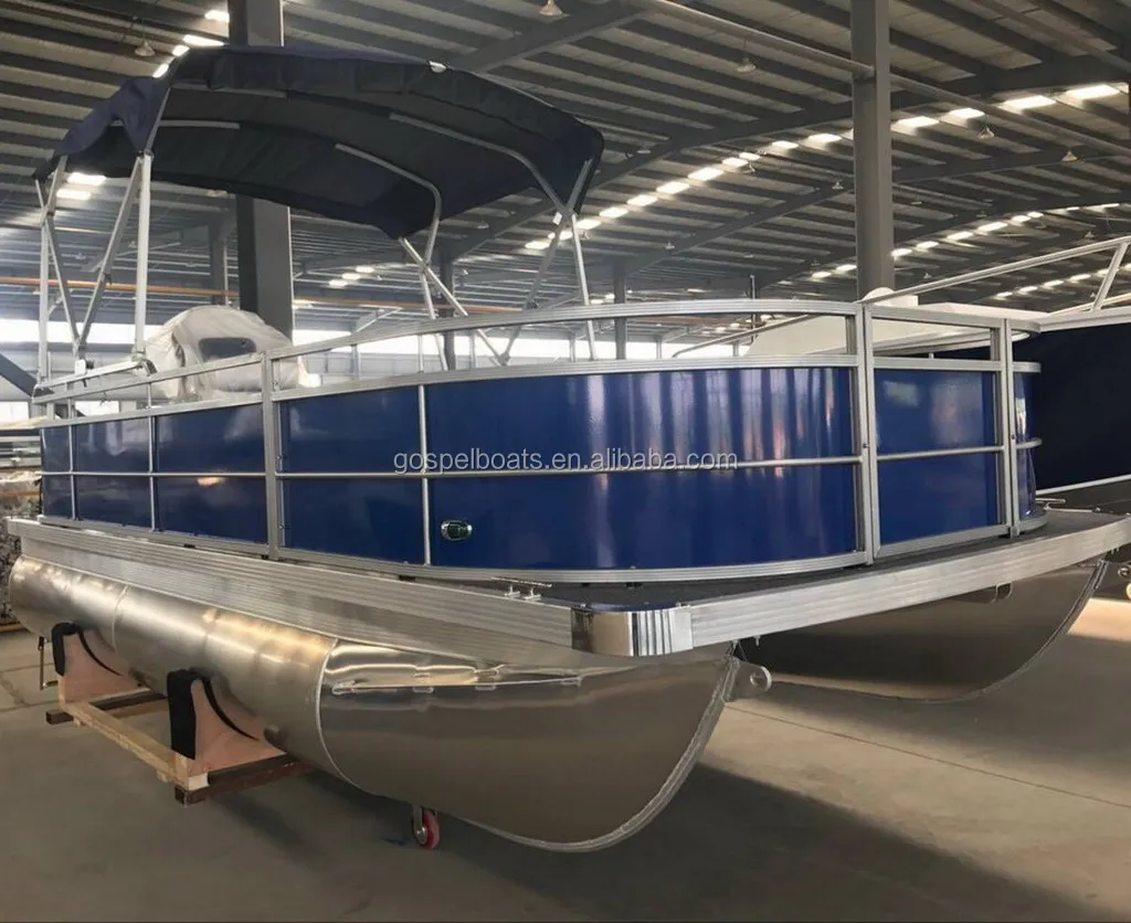 5.2m Pontoon Boat - Luxury Aluminum Leisure Yacht for Sale