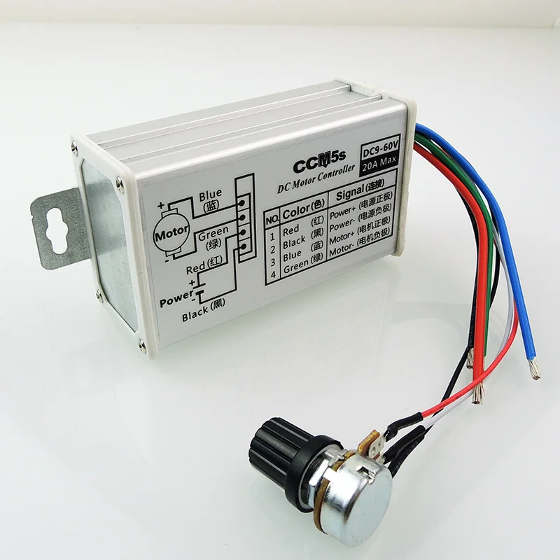 Taidacent Pwm Variable 24v Dc Motor Speed Control 12v-60v Motor Speed ...