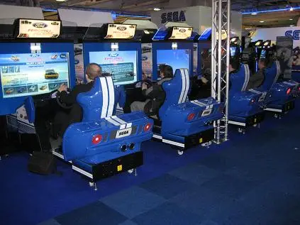 Ford Racing Video Arcade Car Racing Game - Electronic Machines for Sale