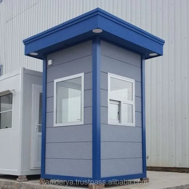 Luxury High Quality Portable Guard Kiosk Cabin In Any Dimension With ...