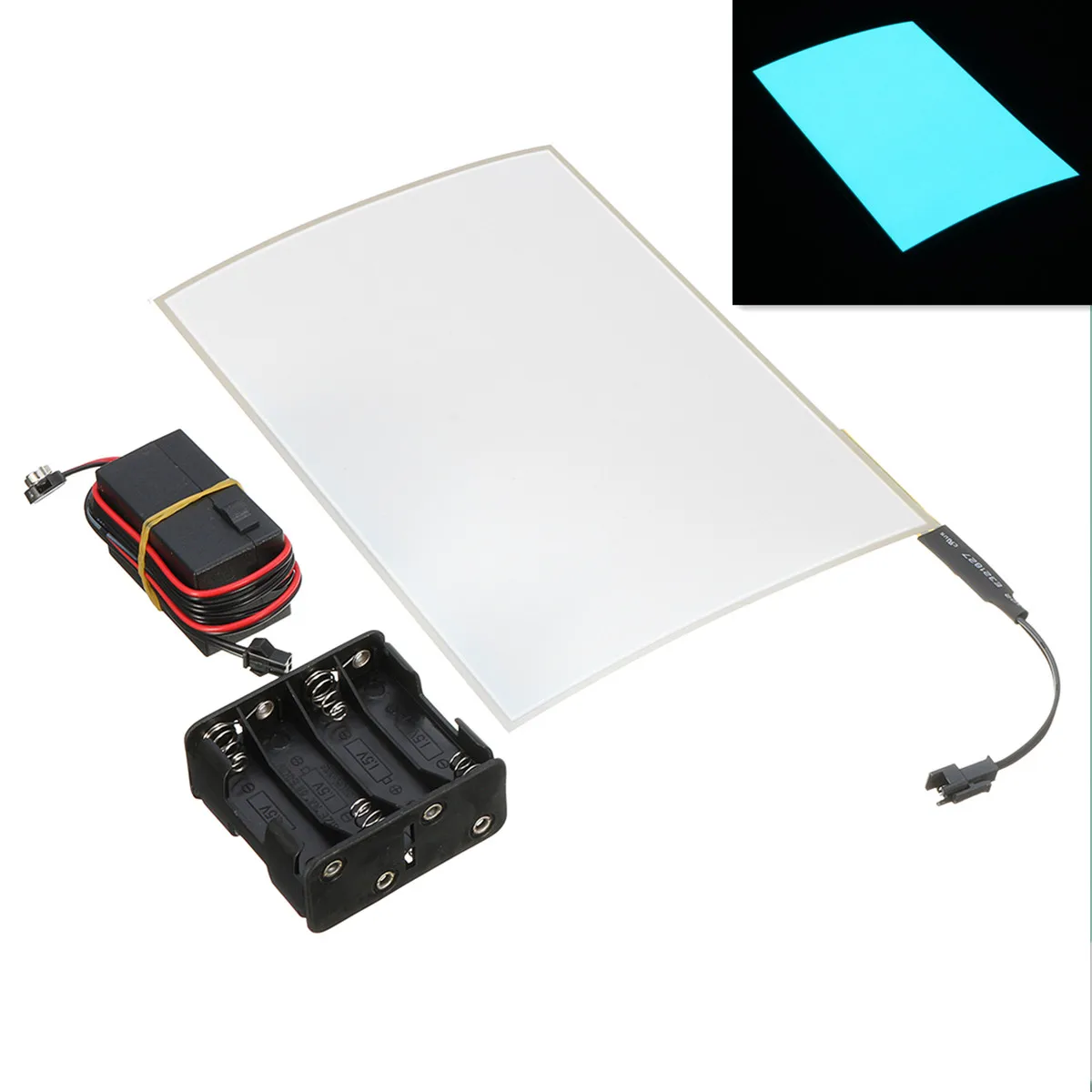 EL Neon Electroluminescent Panel Sheet - Cuttable Lights