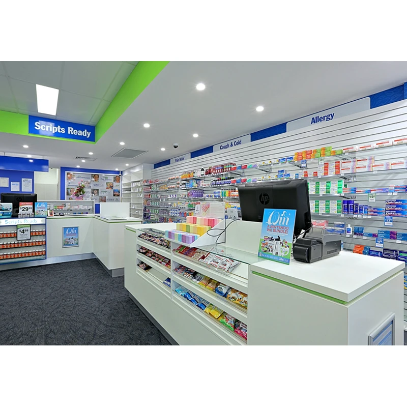 LUX Customized Pharmacy Shelves - Enhance Drugstore Display