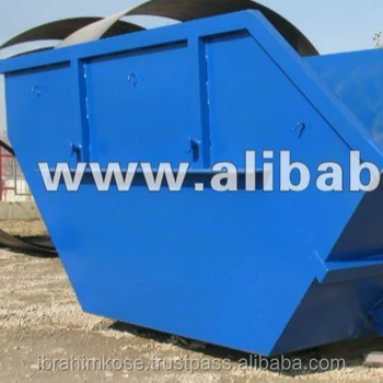 7 Cbm Metal Skip Container Bin - Buy Skip Container Metal Garbage Waste ...
