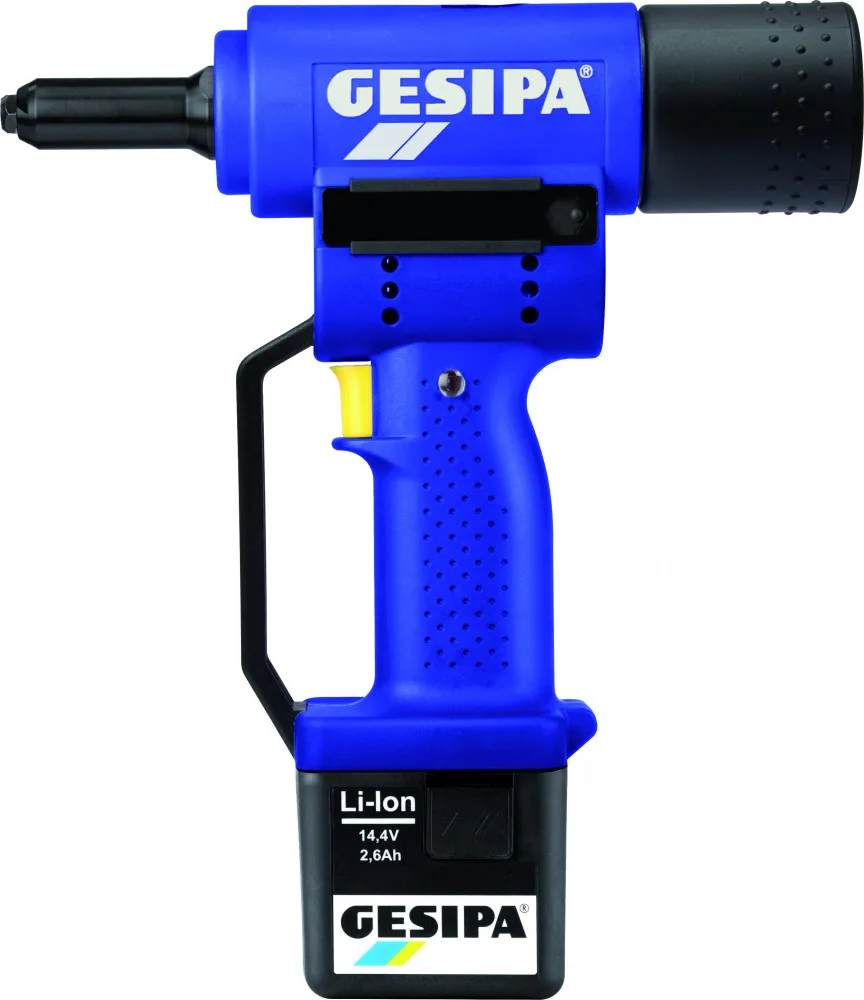 Blind rivet setting tool with Li-Ion energy Products from GESIPA ...