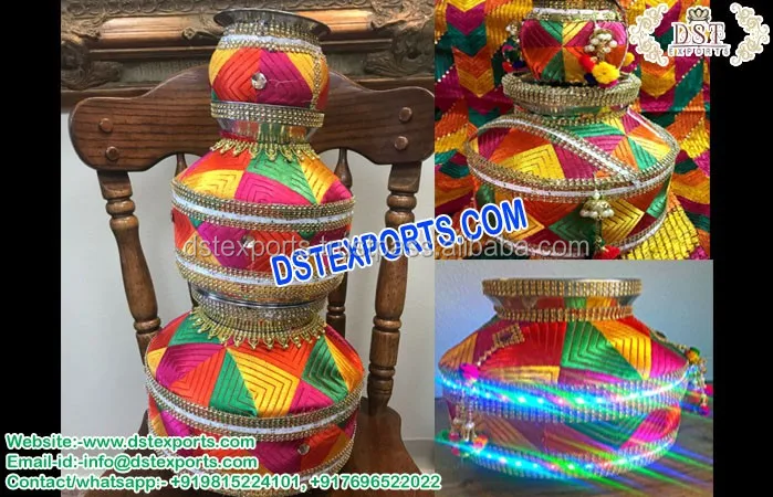 Traditional Punjabi Handmade Manja Charpaye,Punjabi Wedding Decor ...