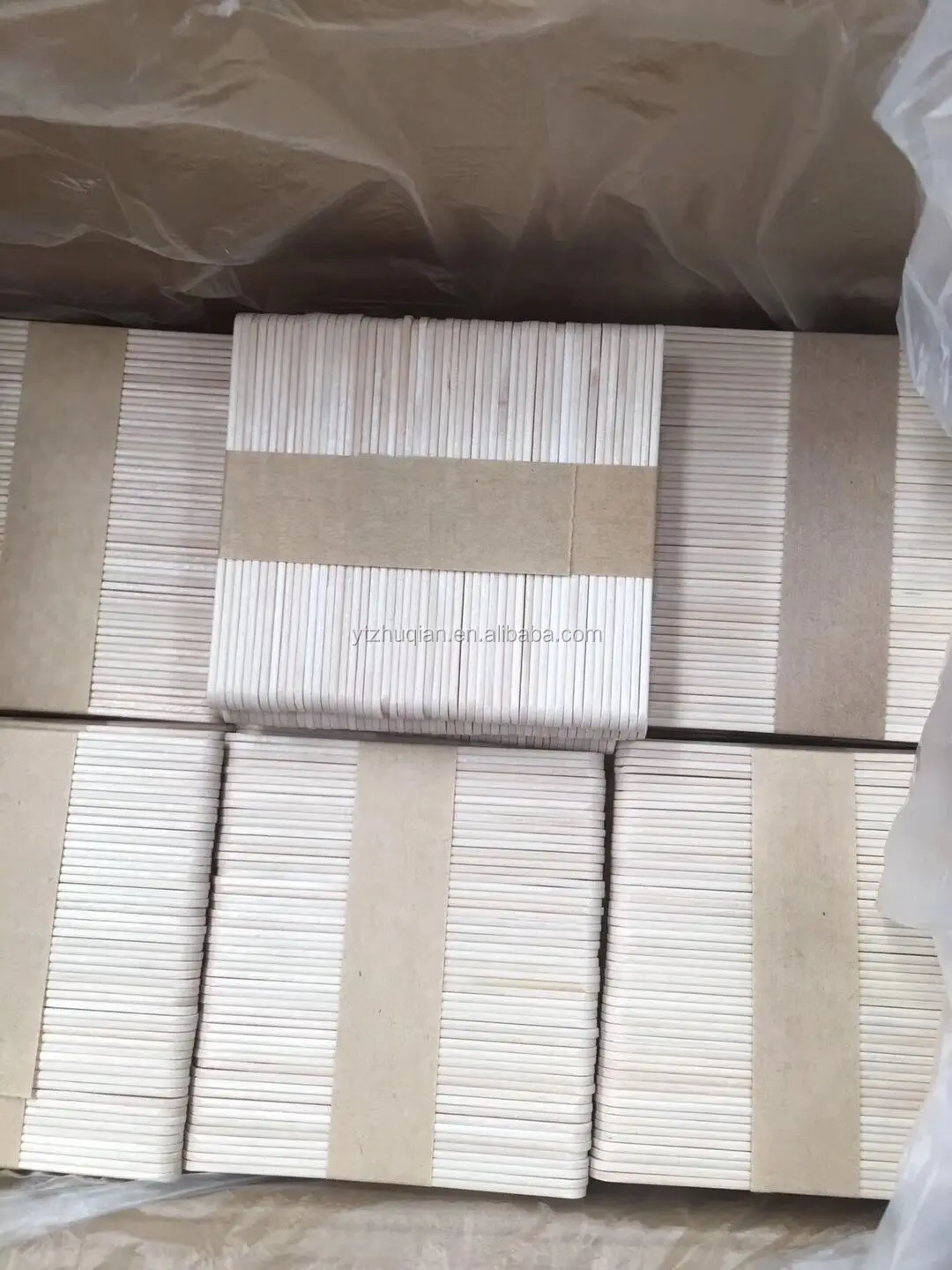 Branded Birch Wood Popsicle Sticks - Sustainable & Versatile