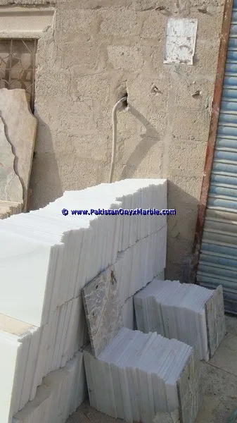 AFGHAN WHITE MARBLE TILES - Durable & Stylish Natural Stone