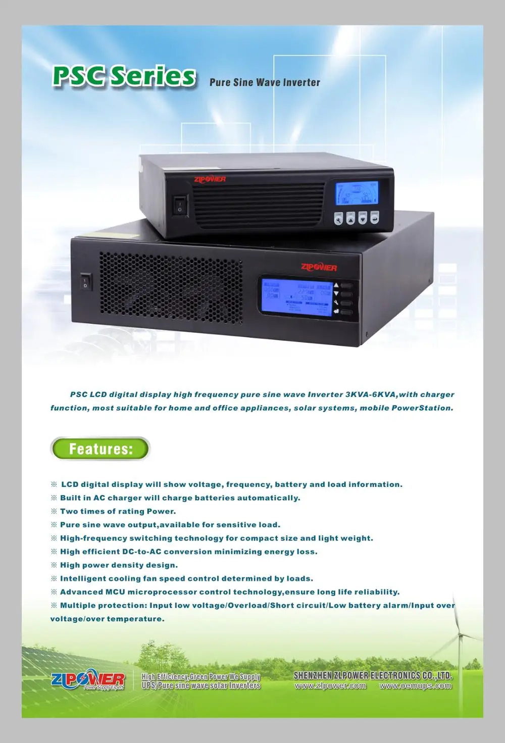 6KVA off-Grid Inverter - Efficient DC to AC Conversion