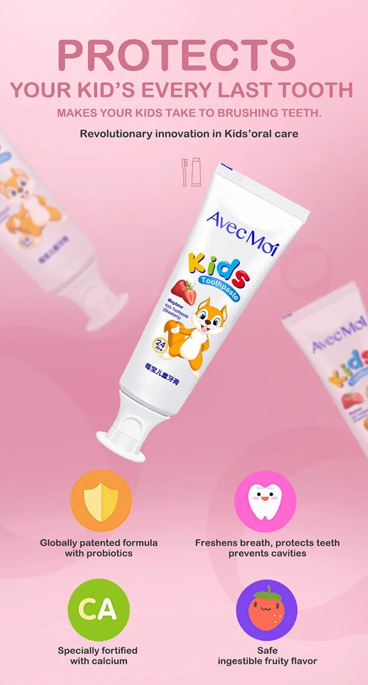 Private Label Anti-cavity Toothpaste For Kids Teeth Protect - Buy Anti ...