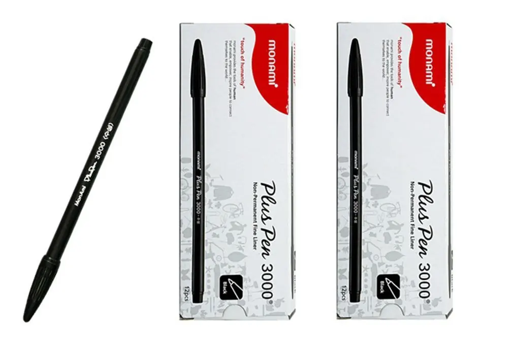 Supporti per il disegno Monami Plus 3000 Office Sign Pen Felt Tip Water ...