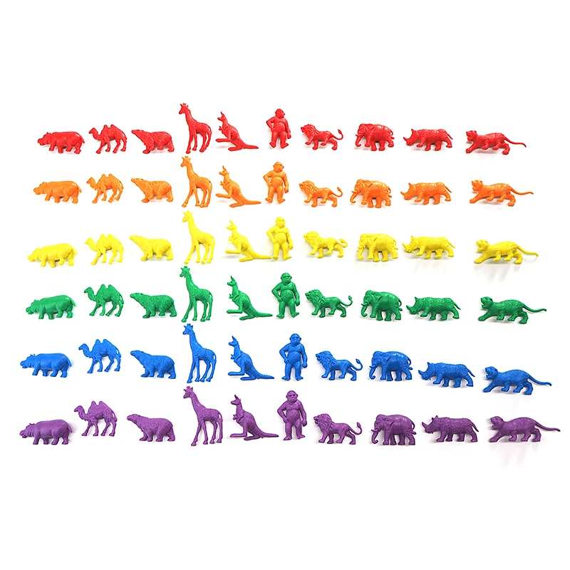 Wild Animal Counters - Fun Learning Toys for Preschoolers