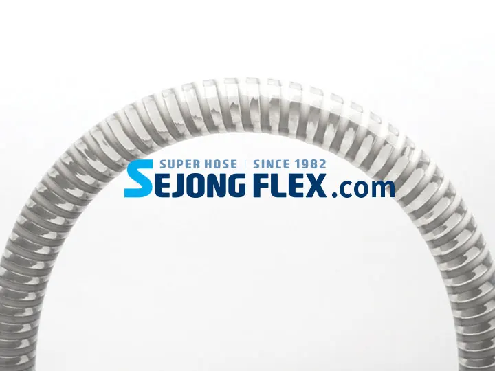 Heavy Duty Clear Suction Hose - Made in Korea by SEJONGFLEX