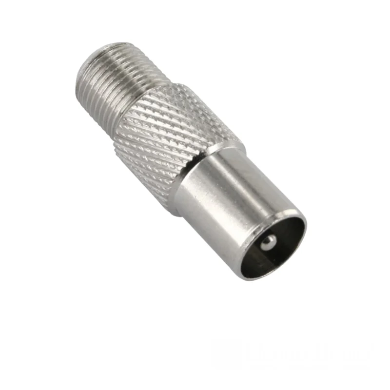 Tv Plug Male Jack To Tv Male Plug Connectors And Terminal For Coaxial ...