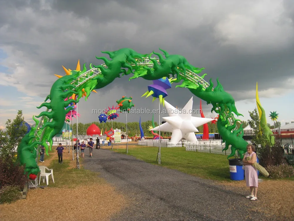 Inflatable Flame - Creative Inflatable for Music Festivals