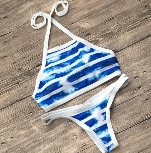 Womens Sexy Strappy Bikini Swimsuit Push Up Padded Top Bathing Suit ...