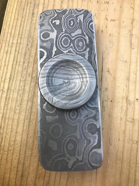 Spinner Buttons Damascus Steel Material "r188 Bearing Size" - Buy ...