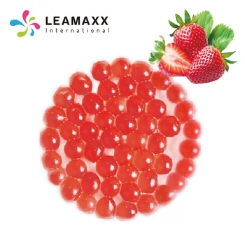 Hot-selling Strawberry Popping Boba For Taiwan Bubble Tea From Milk Tea ...