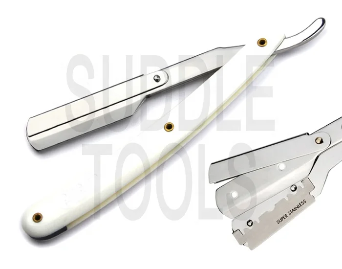 Professional Straight Cut Throat Shaving Personal Barber Clip Smart ...