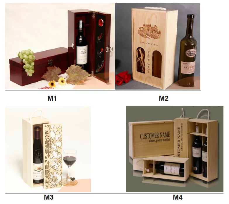 Custom Wooden Wine Boxes - Elegant & Durable Solutions