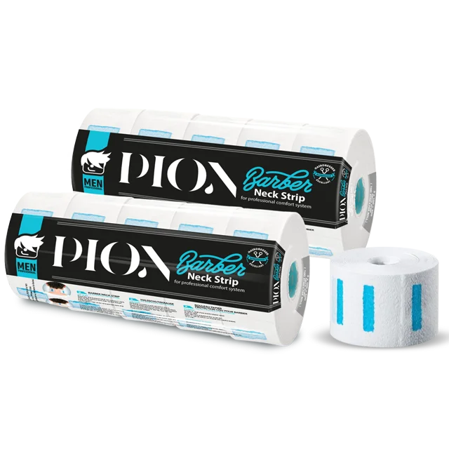 PION BARBER PAPER NECK STRIPS - Hygienic Hair Cutting