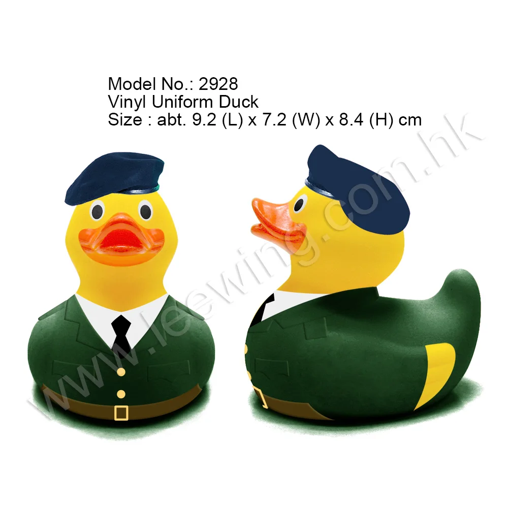 Children Safe Soldier Army Paratrooper Yellow Rubber Duck