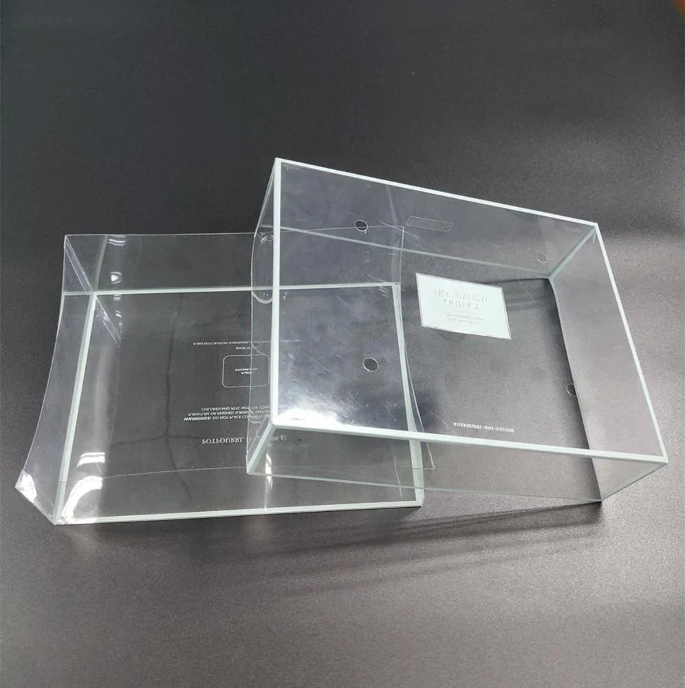 Custom Printed Clear Plastic Square Box